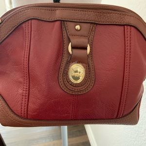 boc | Bags | Boc Shoulder Bag Burgundybrown | Poshmark